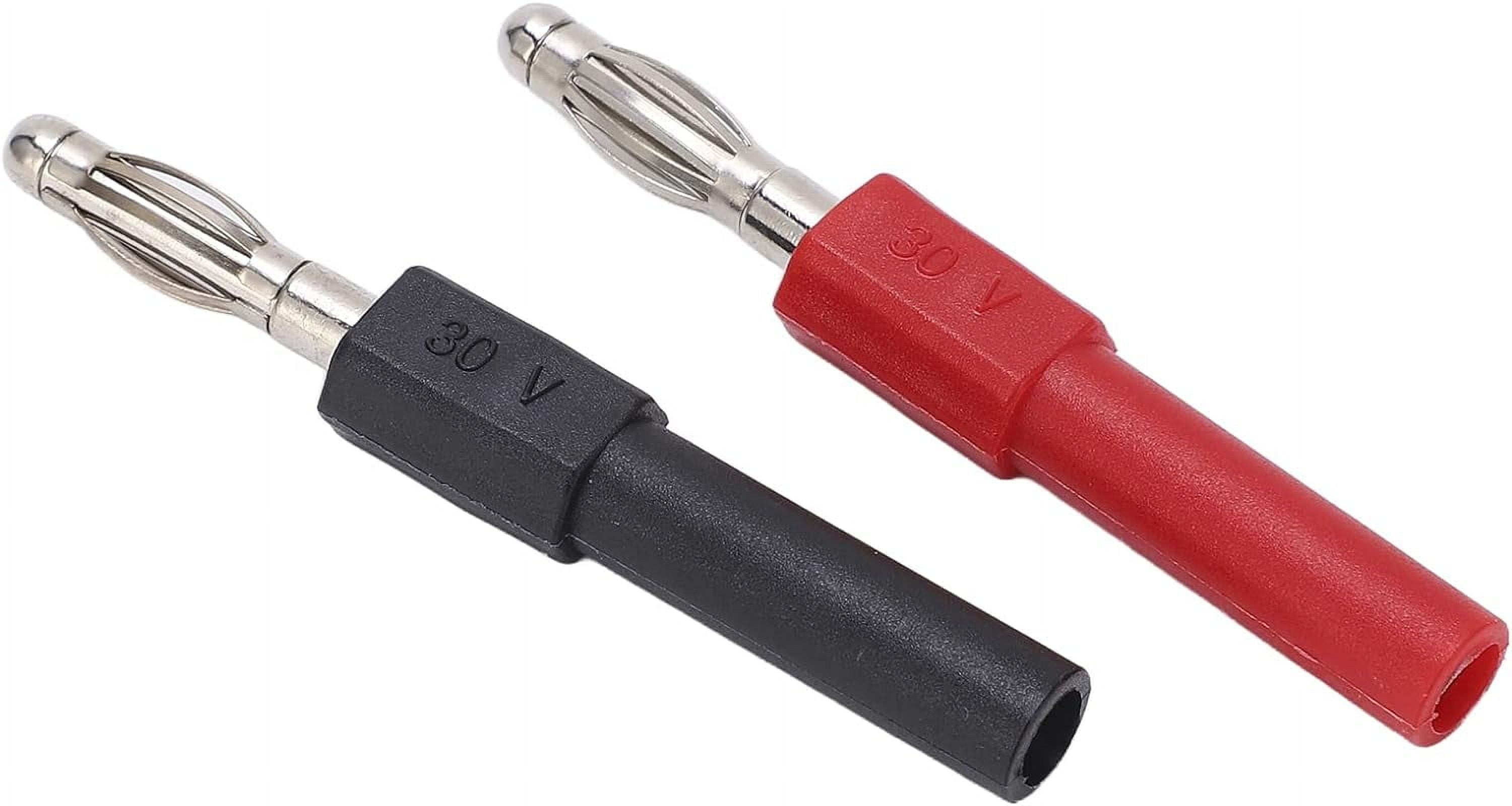 ZHAAGRJ 5Set J.20012 Banana Plug Connector 4mm Male to 2mm Female ...