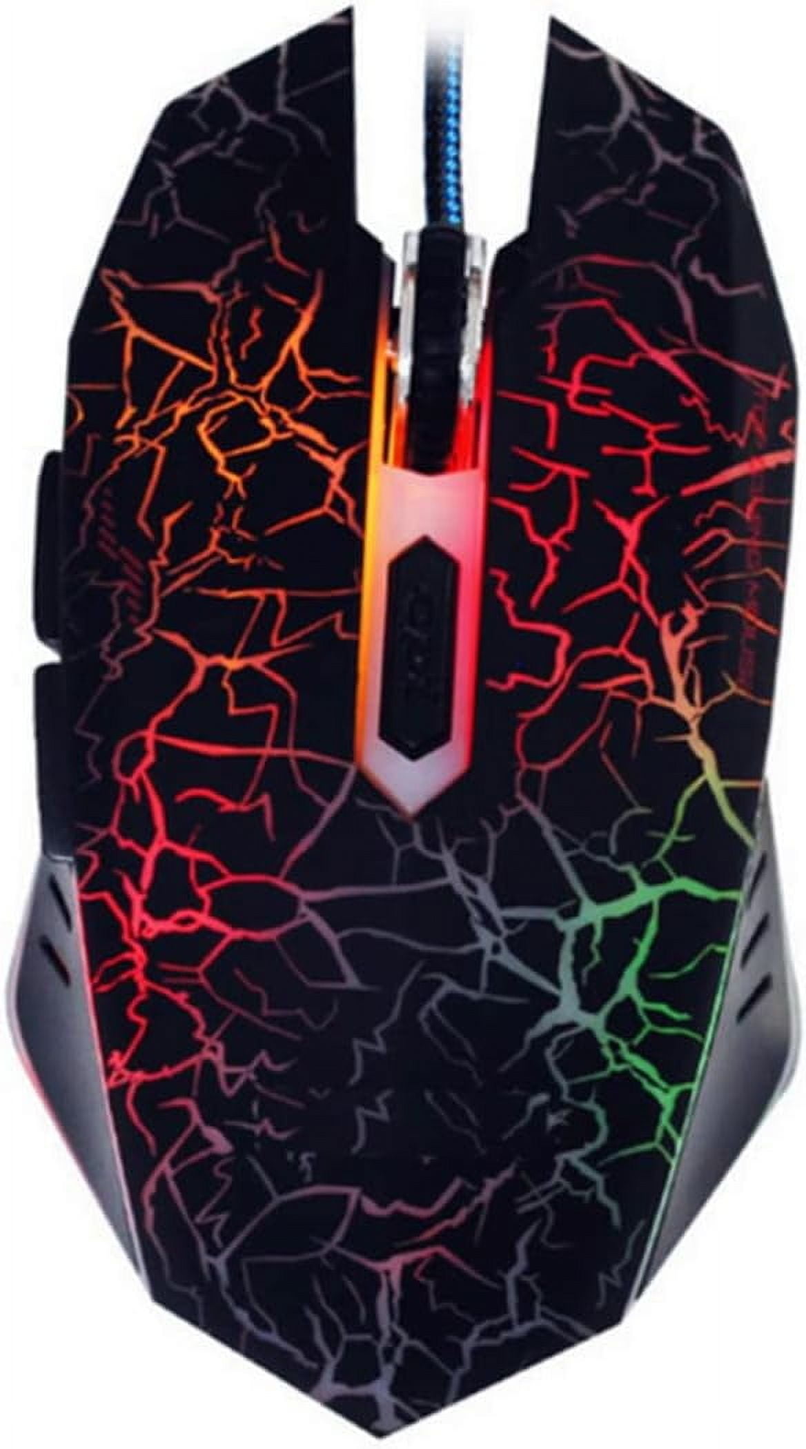 ZHAAGRJ 6 Gaming Optical Mouse Computer Mouse USB Optical Mice Light up ...