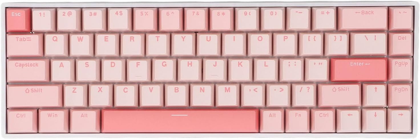 ZHAAGRJ 68 Keys Mechanical Keyboard, RGB Backlit Gaming Keyboard Blue ...