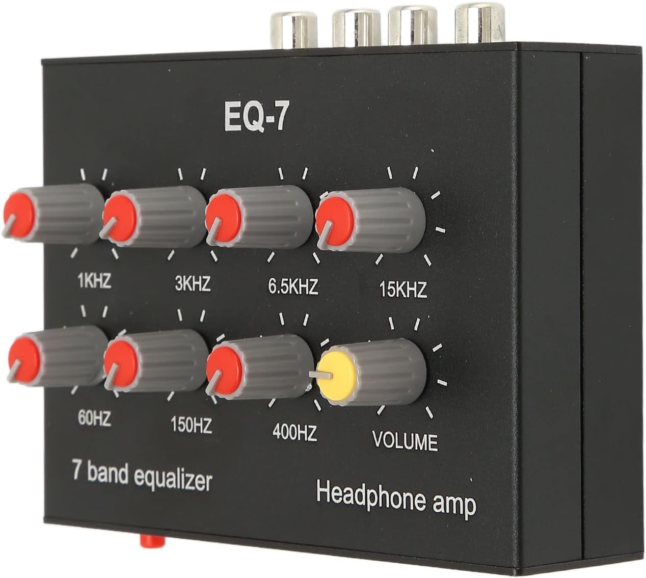 ZHAAGRJ 7 Band Sound Equalizer Output Input 12dB High Bass Adjustment ...