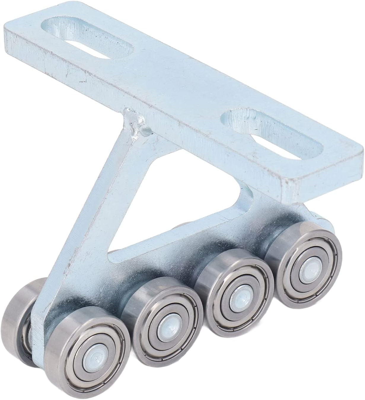ZHAAGRJ 8 Wheels Trolley Assembly Silver T Type Pulley Assembly for ...