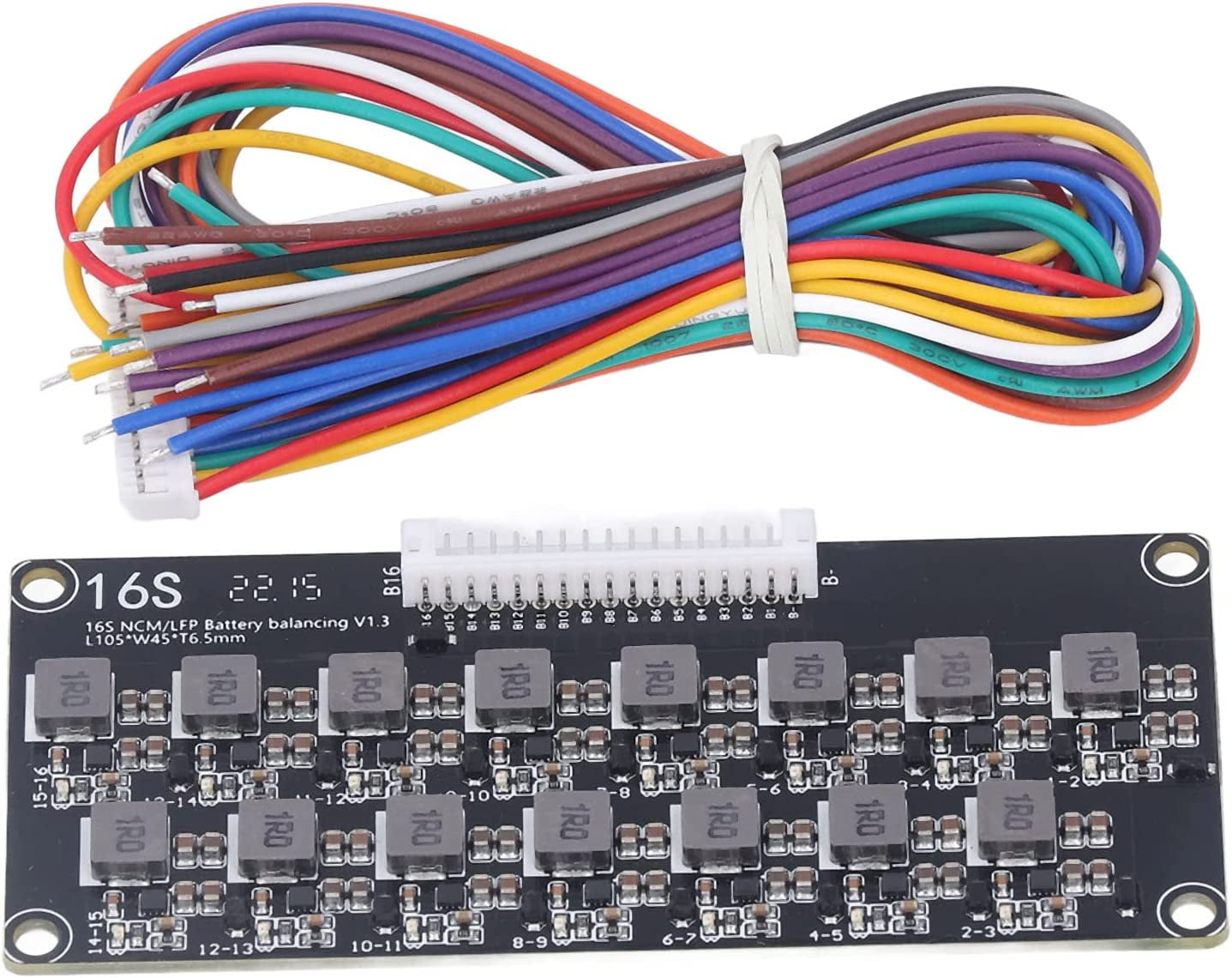ZHAAGRJ Battery Equalizer, Inductive Balance Lithium Battery Energy Transfer Board, LFP ...