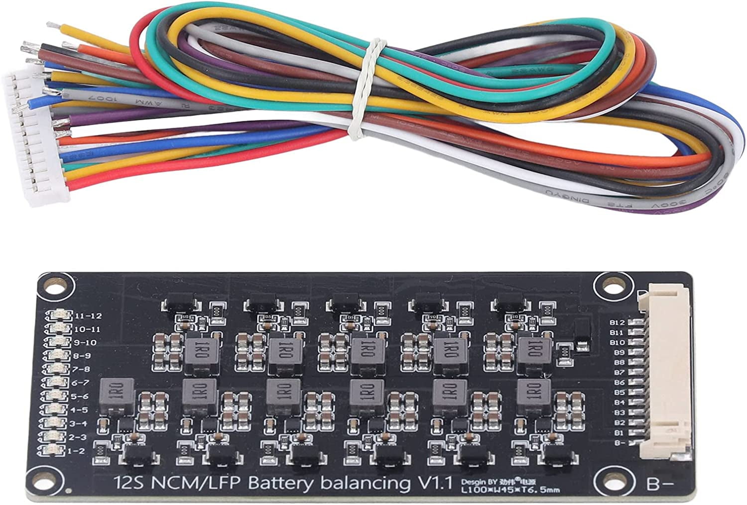 ZHAAGRJ Battery Equalizer, Inductive Balance Lithium Battery Energy Transfer Board, LFP ...