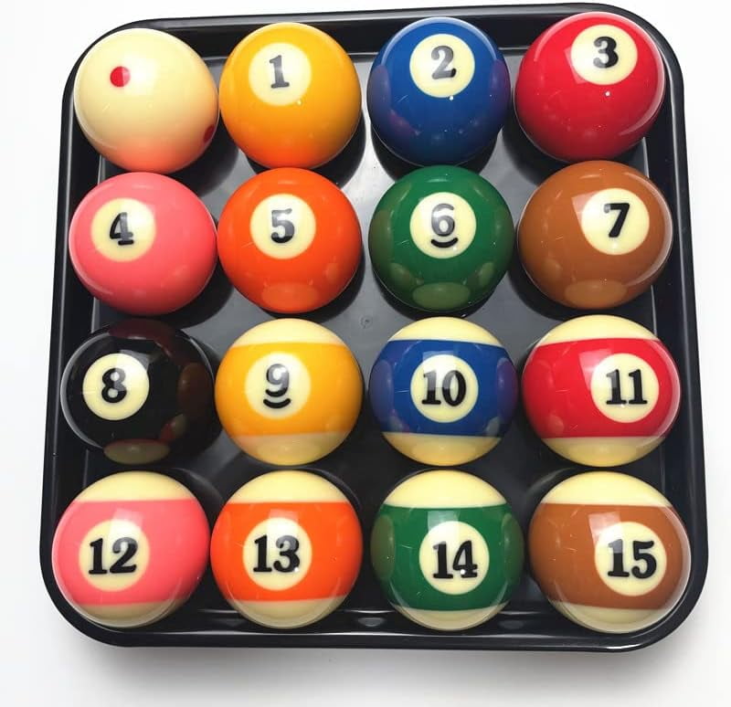 ZHAAGRJ Billiard Ball Tray, 16 Holes Pool Ball Tray Billiard Ball ...