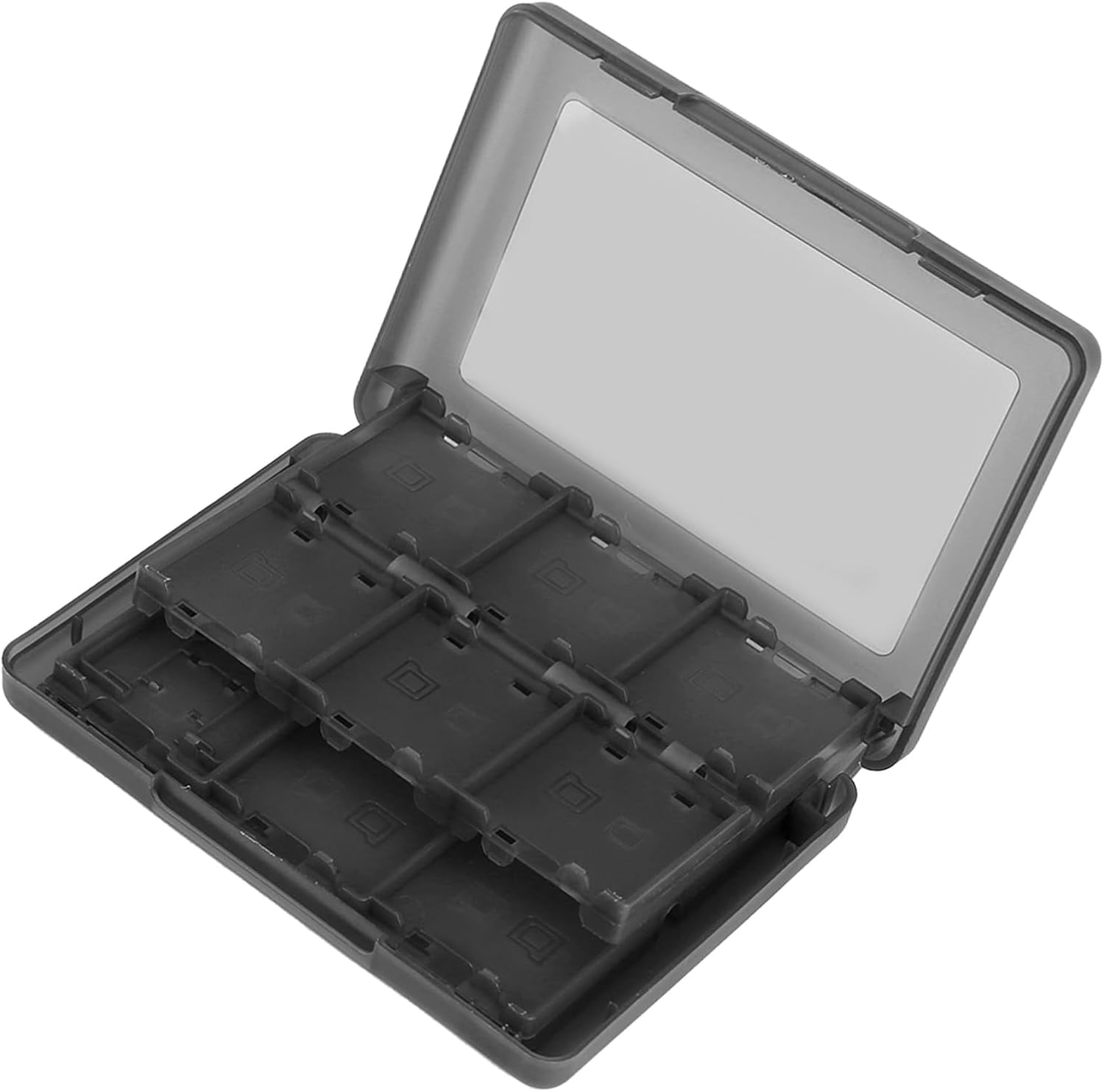 ZHAAGRJ Black 28 in 1 Game Card Case - PP Plastic Cartridge Storage Box ...