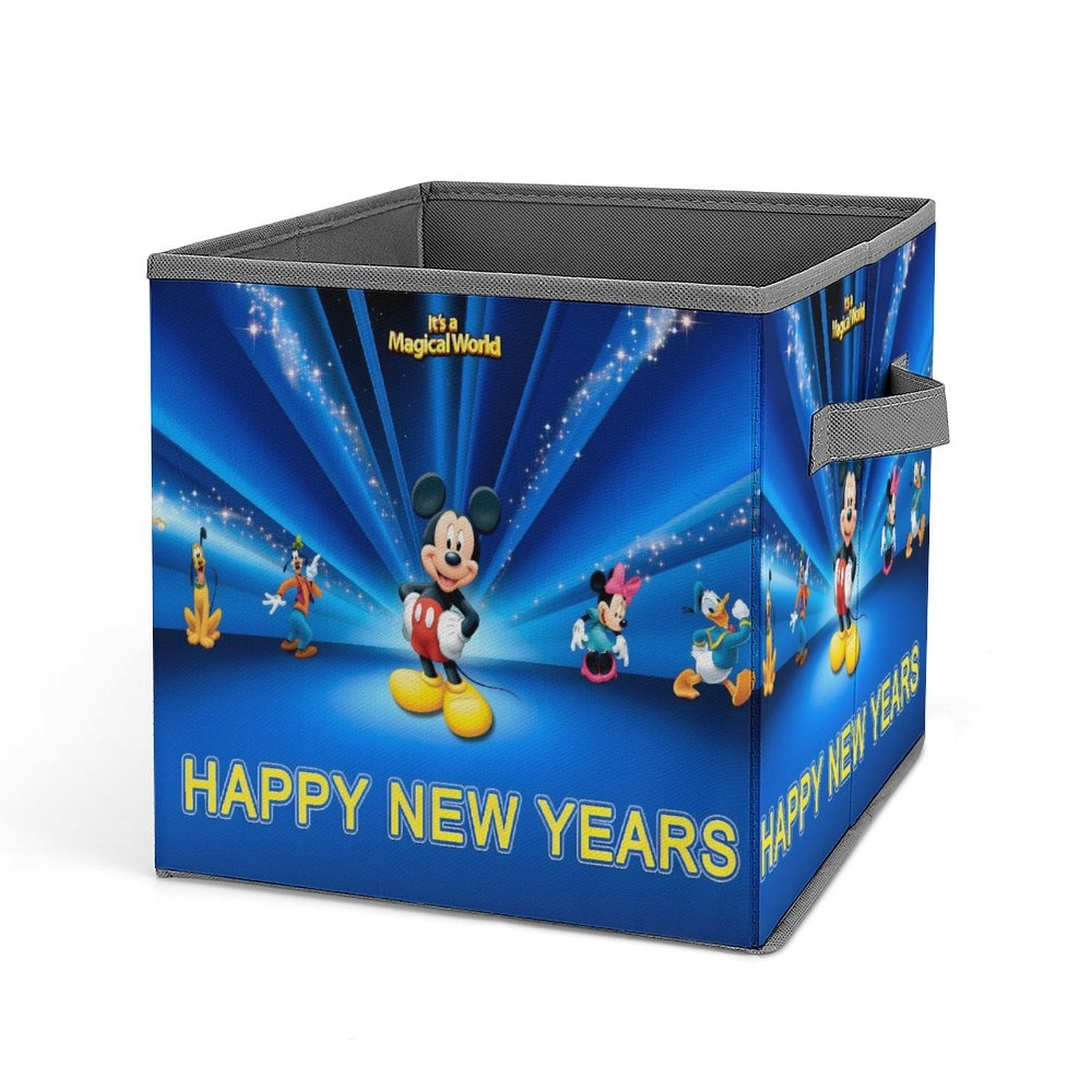ZHAAGRJ Cartoon Mickey Mouse Foldable Cube Storage Bin, Foldable Fabric ...