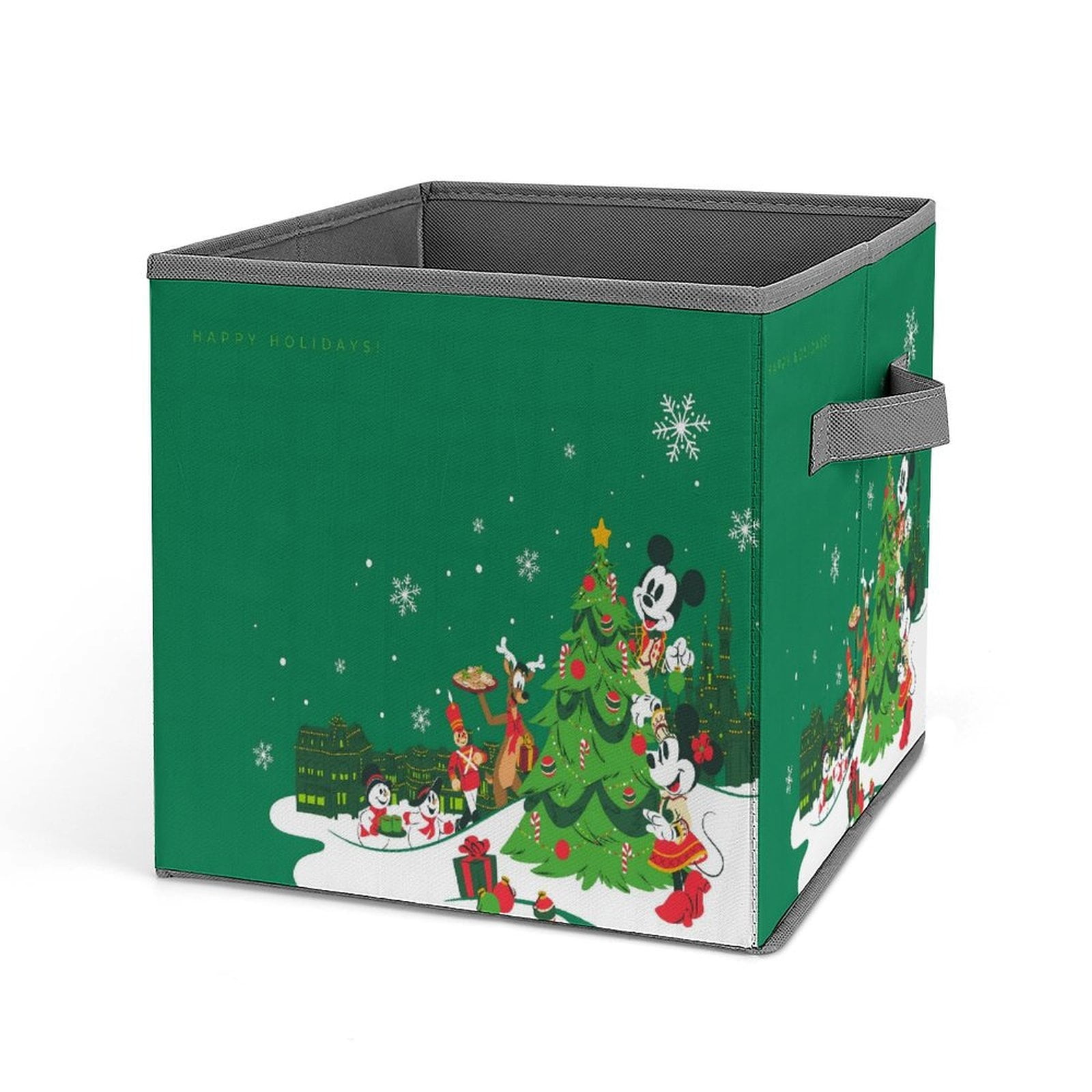 ZHAAGRJ Cartoon Mickey Mouse Foldable Cube Storage Bin, Foldable Fabric ...