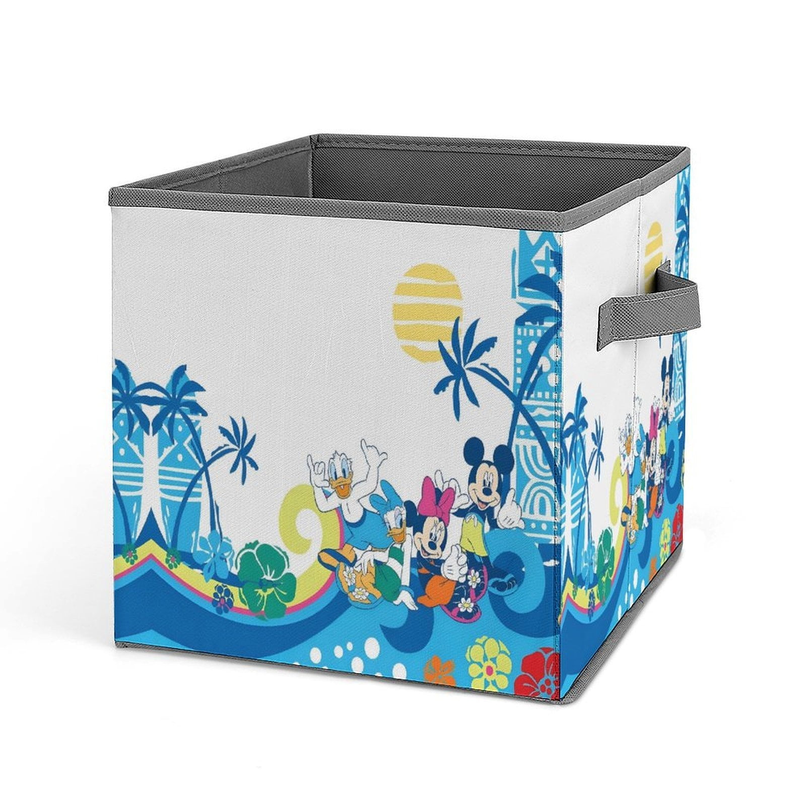 ZHAAGRJ Cartoon Mickey Mouse Foldable Cube Storage Bin, Foldable Fabric ...