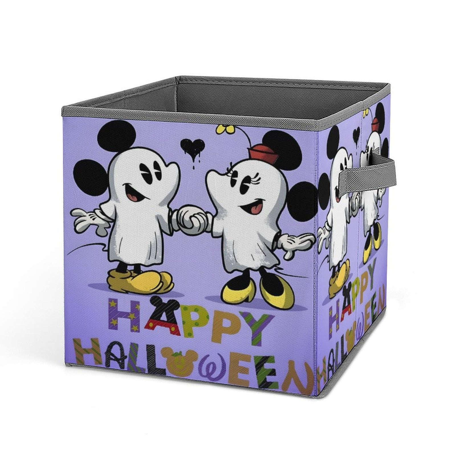 ZHAAGRJ Cartoon Mickey Mouse Foldable Cube Storage Bin, Foldable Fabric ...