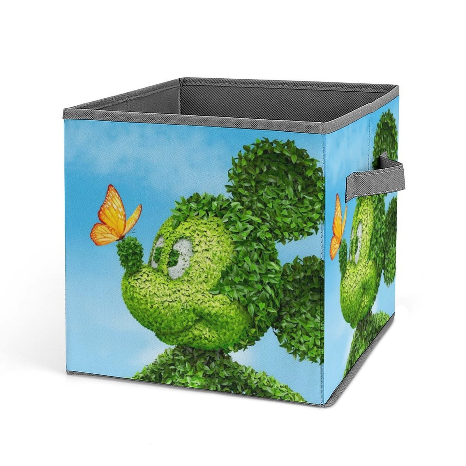 ZHAAGRJ Cartoon Mickey Mouse Foldable Cube Storage Bin, Foldable Fabric ...