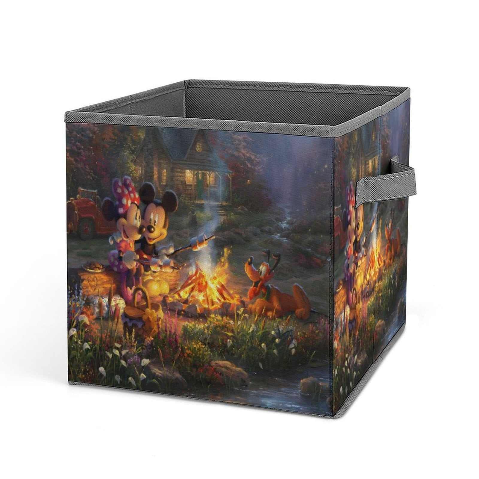 ZHAAGRJ Cartoon Mickey Mouse Foldable Cube Storage Bin, Foldable Fabric ...