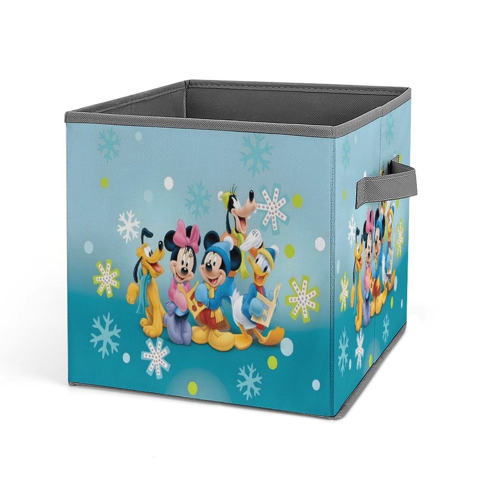ZHAAGRJ Cartoon Mickey Mouse Foldable Cube Storage Bin, Foldable Fabric ...