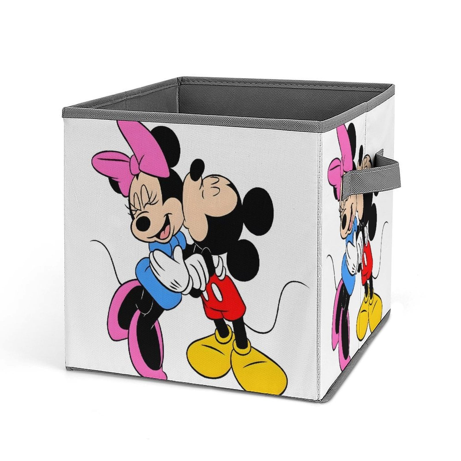 ZHAAGRJ Cartoon Mickey Mouse Foldable Cube Storage Bin, Foldable Fabric ...