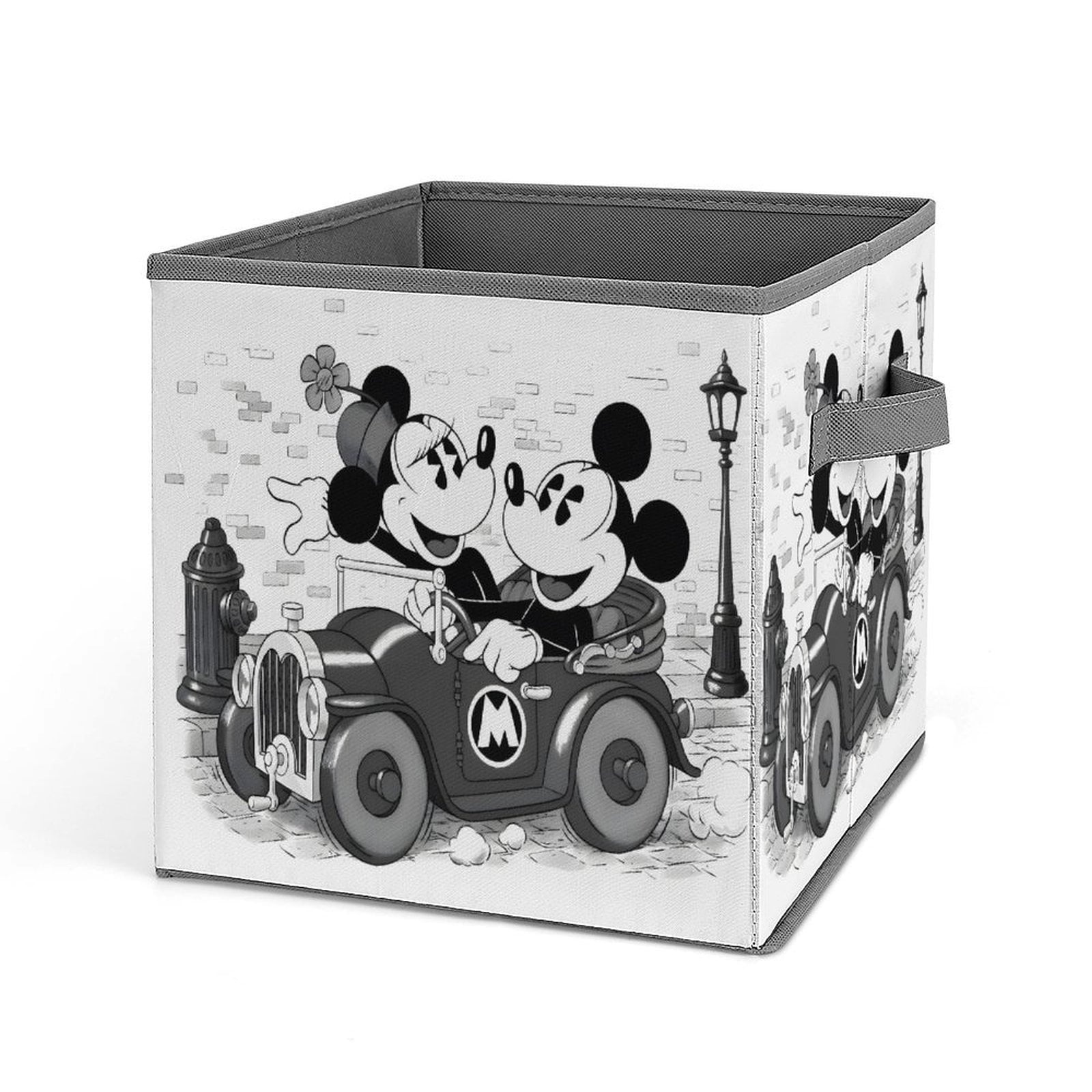 ZHAAGRJ Cartoon Mickey Mouse Foldable Cube Storage Bin, Foldable Fabric ...