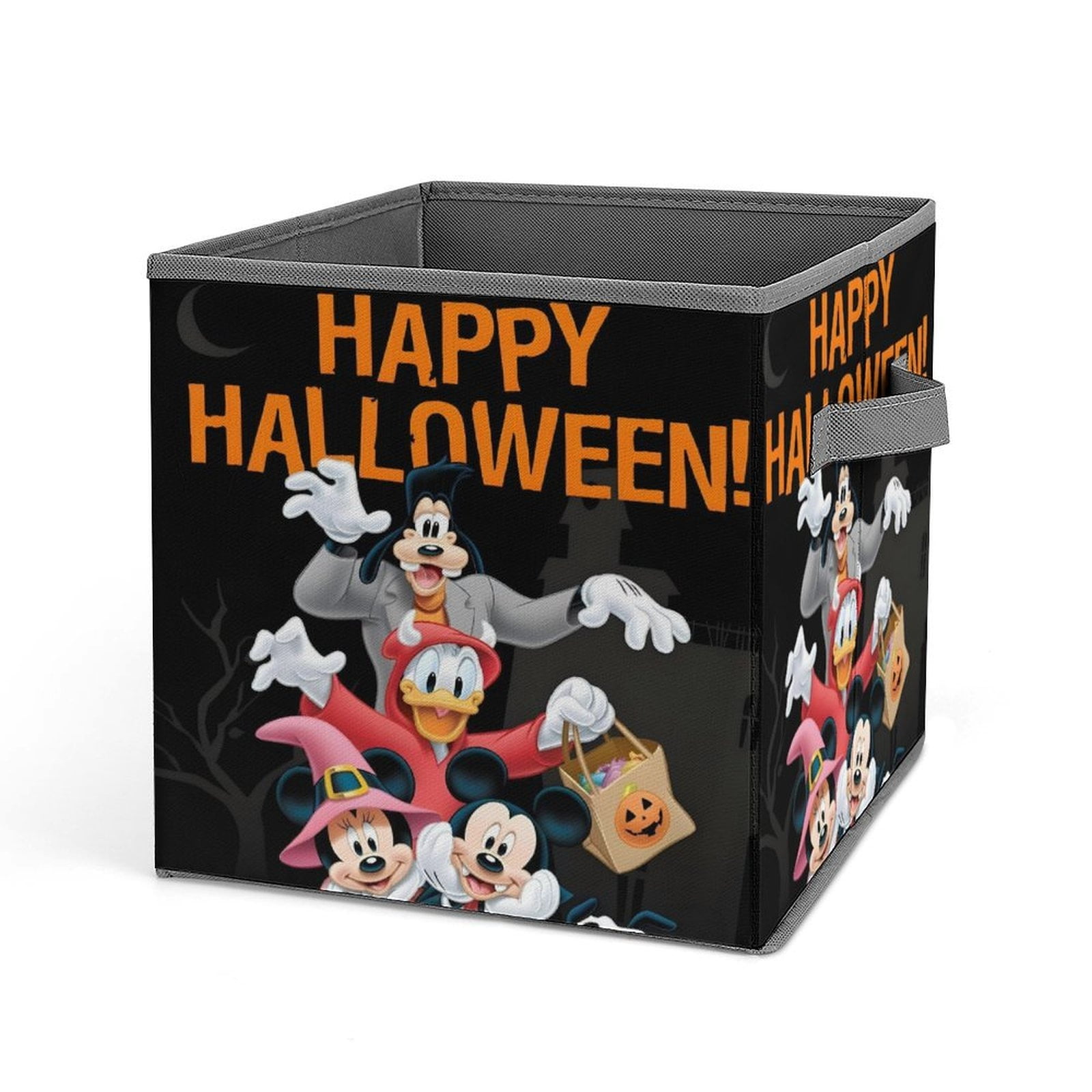 ZHAAGRJ Cartoon Mickey Mouse Foldable Cube Storage Bin, Foldable Fabric ...