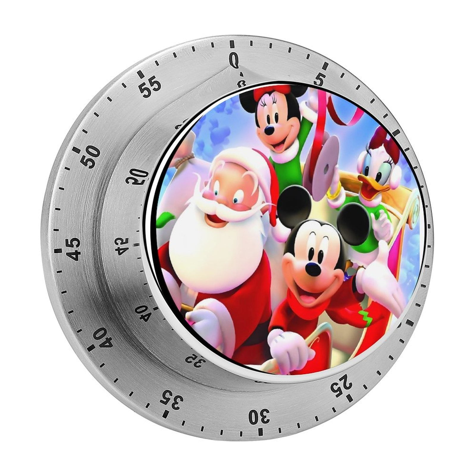 ZHAAGRJ Cartoon Mickey Mouse Wind Up Timer, 60 Minutes Stainless Steel ...