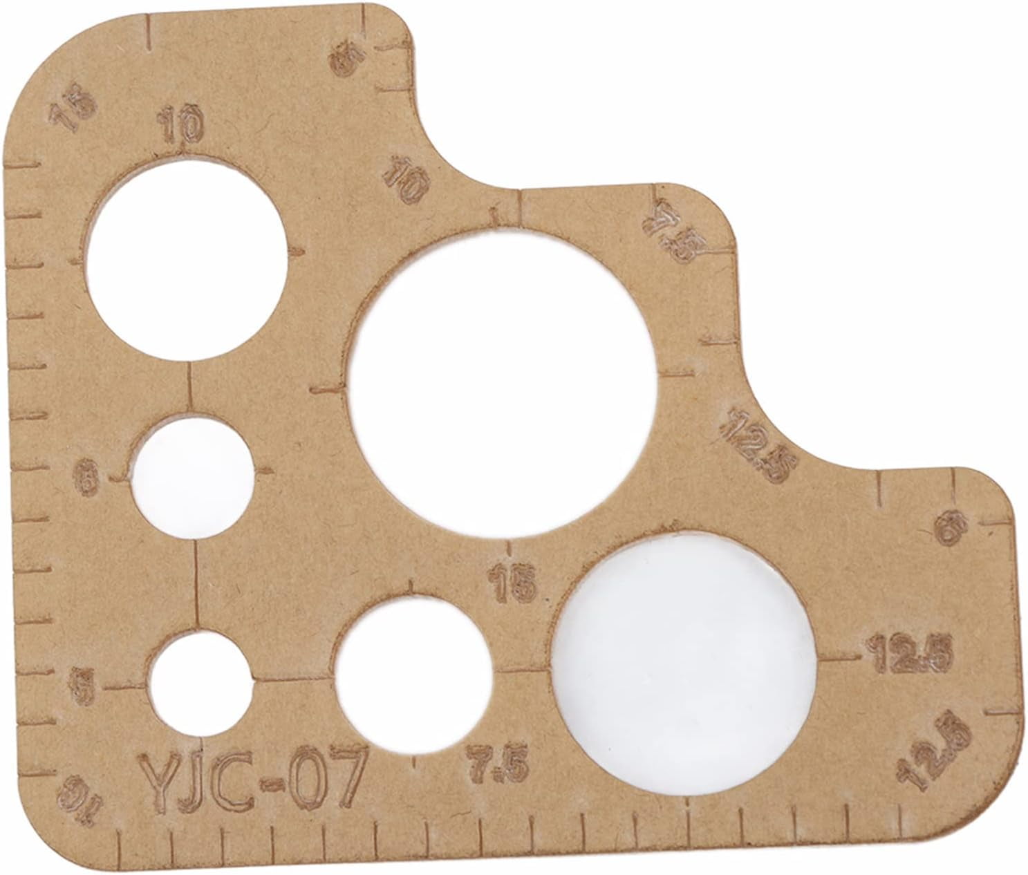 ZHAAGRJ Clear Acrylic Circle Template, Stitching Corner Templates ...