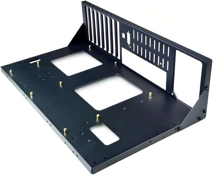 ZHAAGRJ Computer ATX Open Motherboard Rack, Mining Rig Frame SECC ...