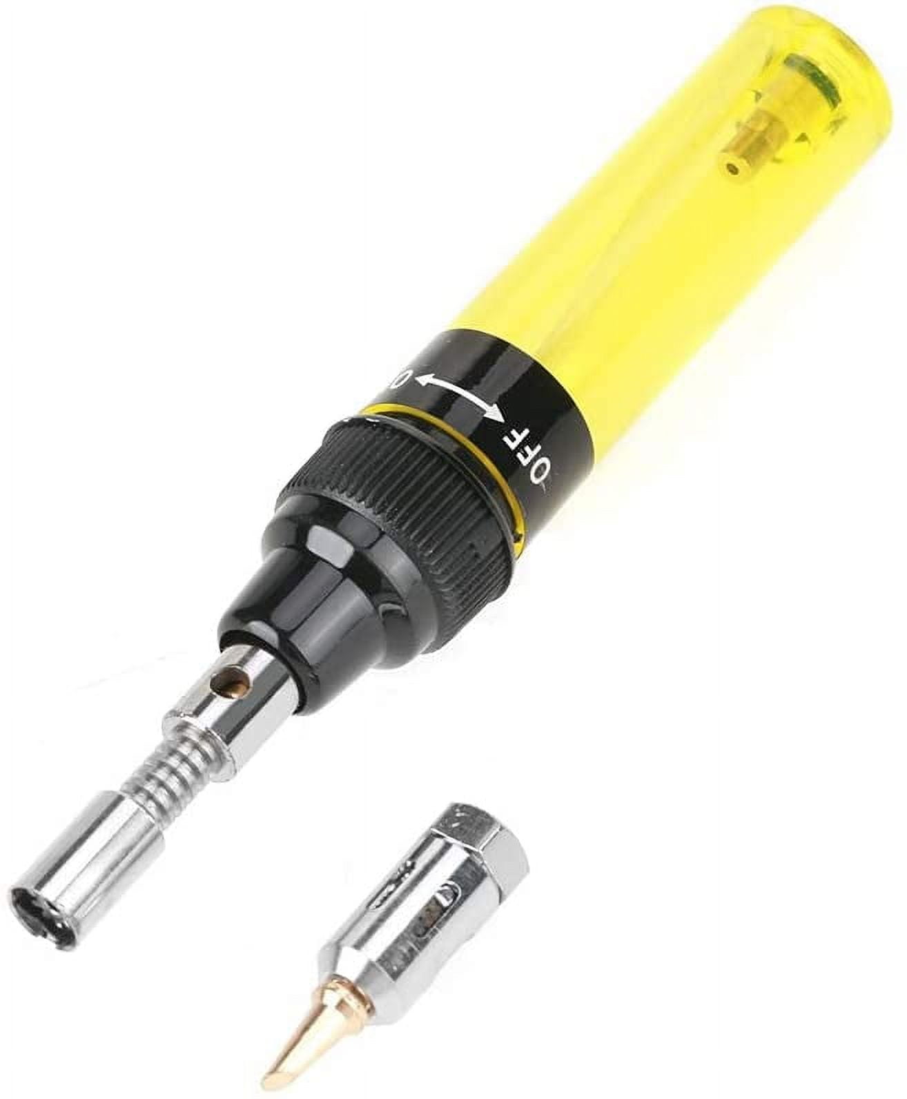 ZHAAGRJ Cordless Butane Soldering Iron Gas Soldering Iron Mini Butane ...
