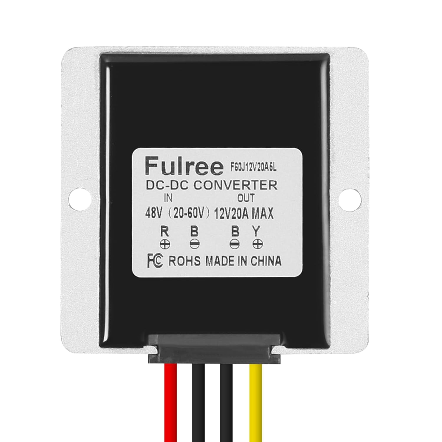 ZHAAGRJ DC-DC Step Down Converter 20-60V to 12V 20A, Waterproof Voltage Regulator Buck Converter ...