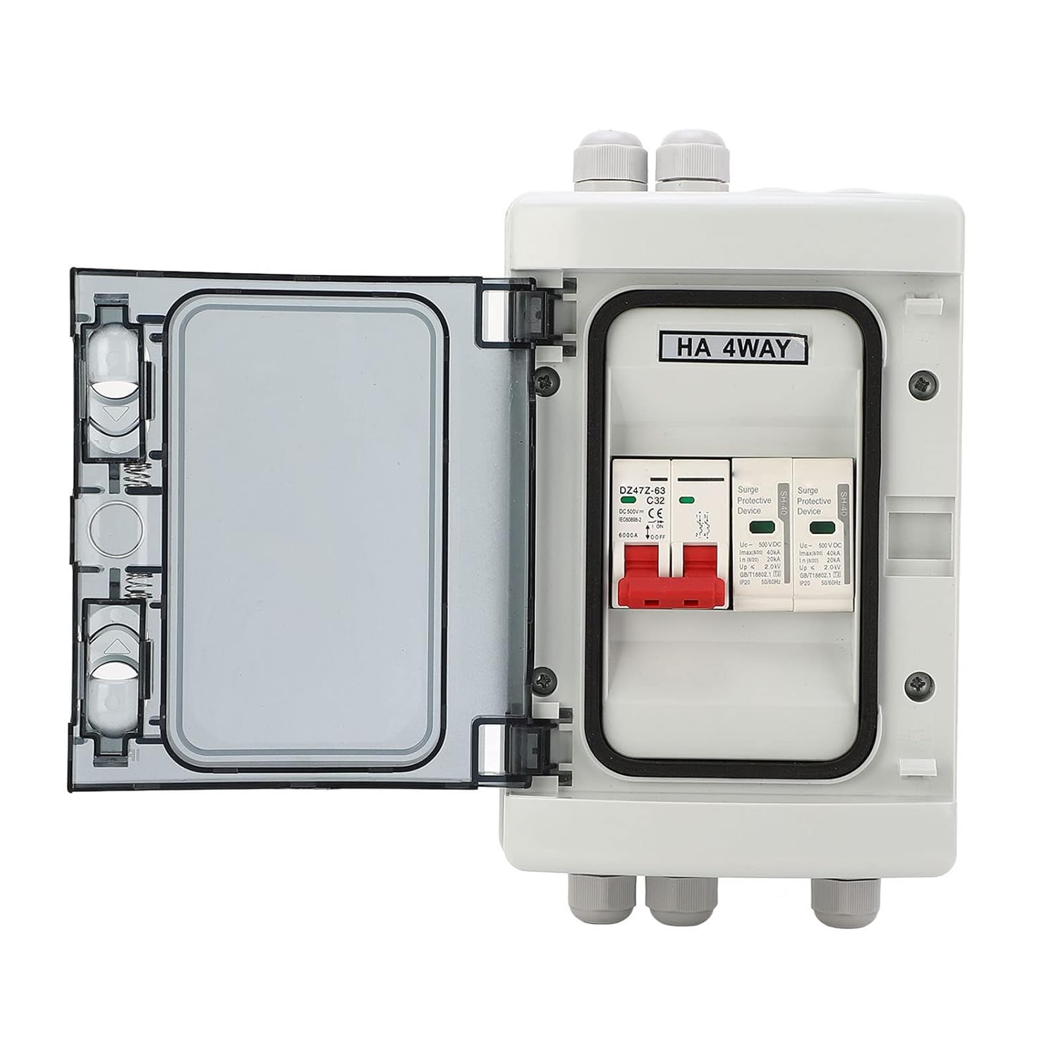 ZHAAGRJ DC Solar Disconnect Switch, PV DC Miniature Circuit Breaker ...