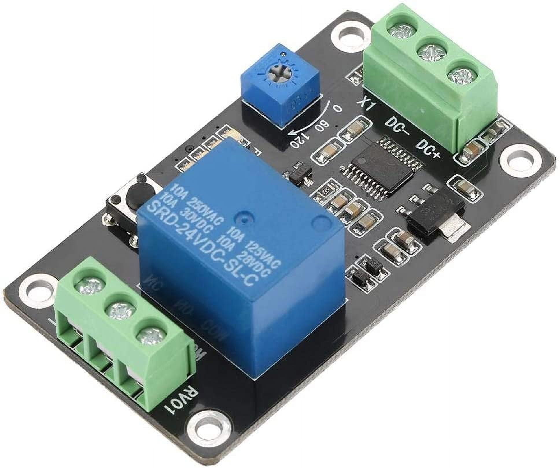 ZHAAGRJ Delay Timer Relay Self-Locking Delay On Off Time Switch Loop ...