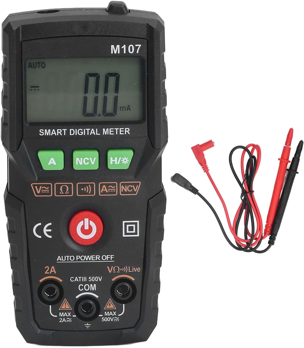 ZHAAGRJ Digital Multimeter Fully Automatic Multimeter AC DC Voltage ...