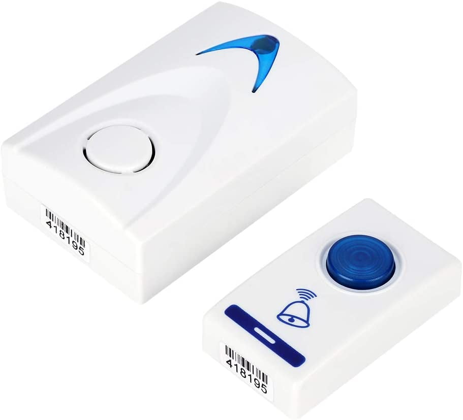 ZHAAGRJ Doorbell,100M Electric Cordless Doorbell with 32 Melodies,Easy ...