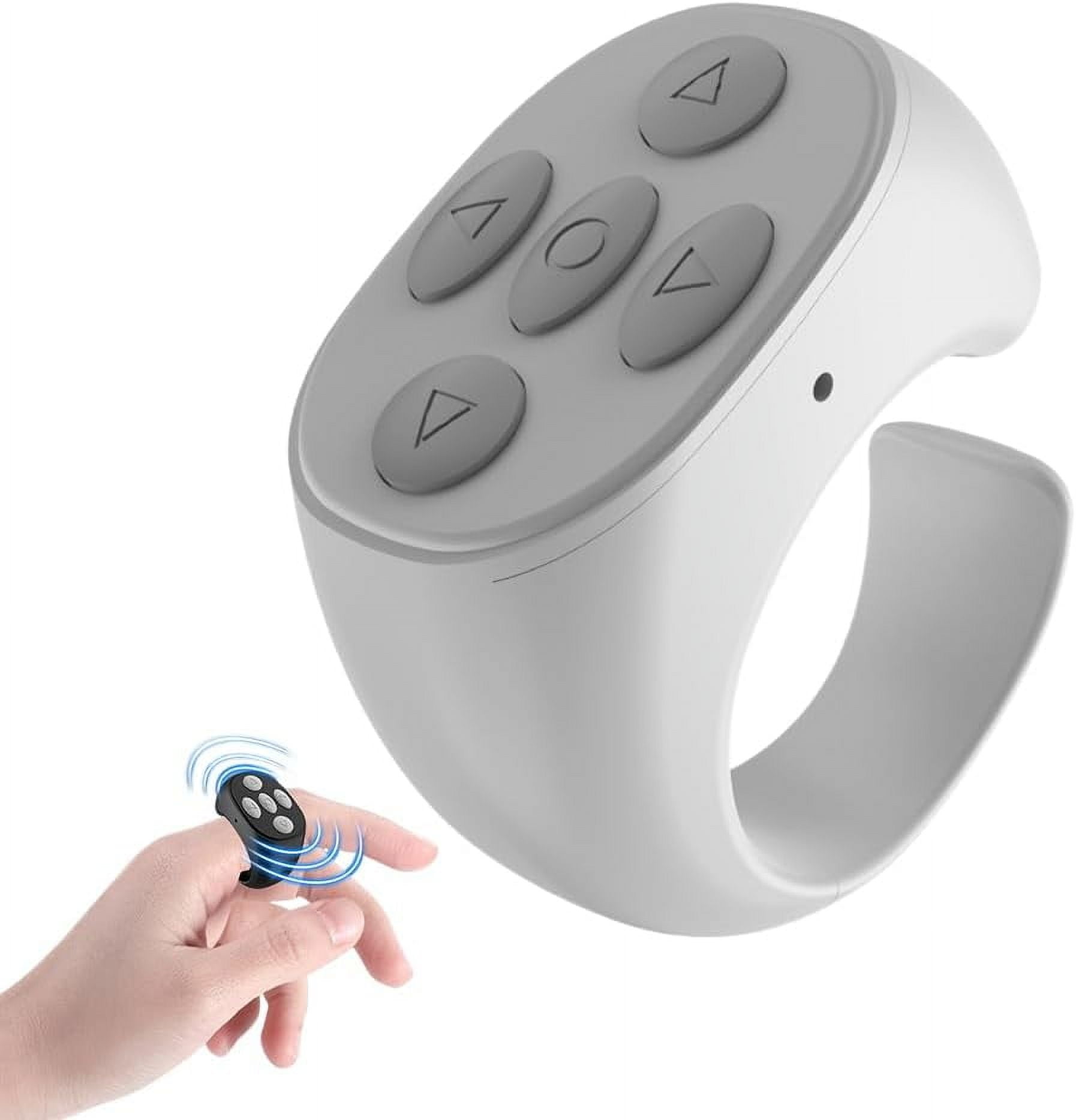 ZHAAGRJ Fingertip Wireless Bluetooth Remote Control, Bluetooth ...