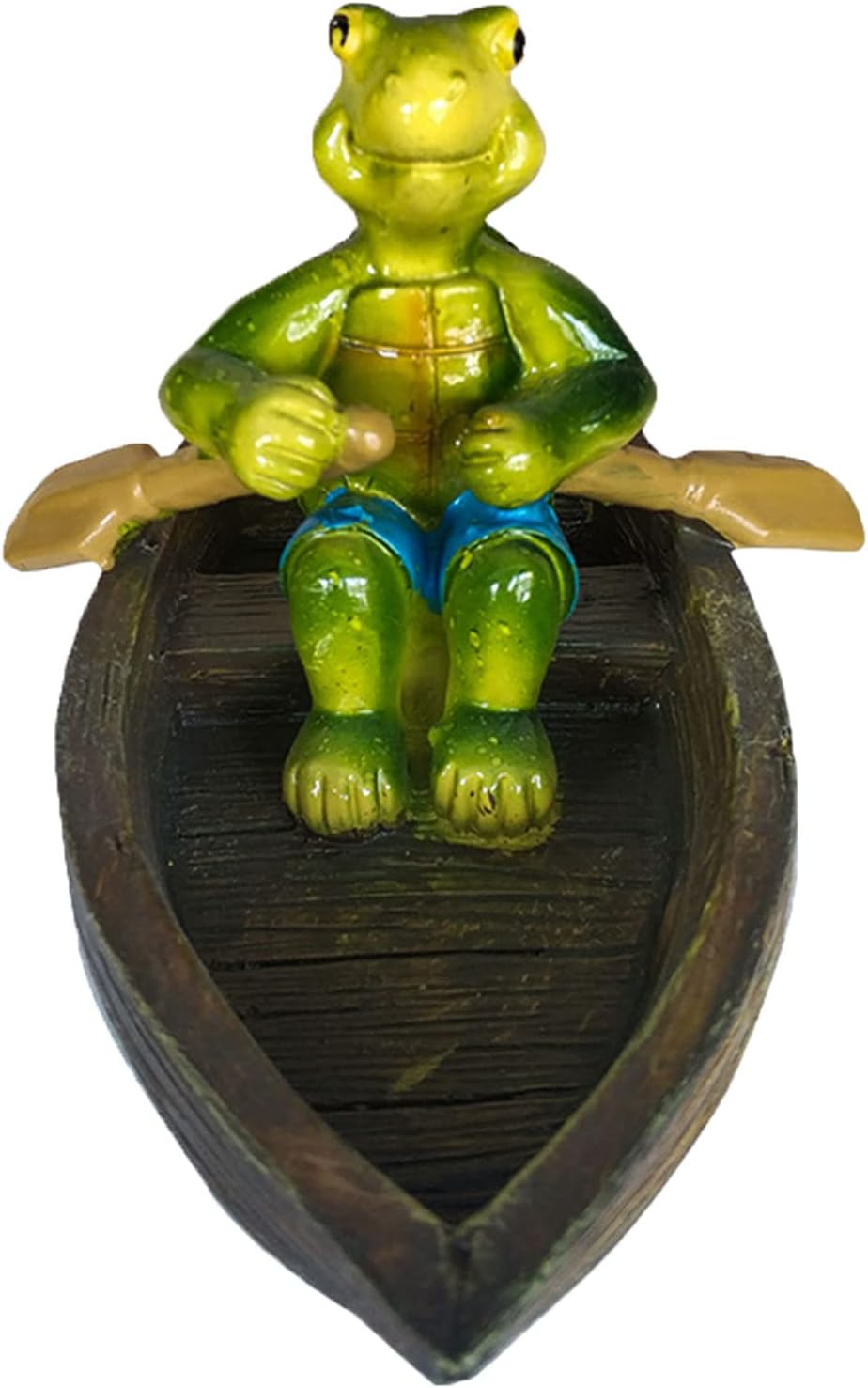 ZHAAGRJ Frog Statues for Pond, Floating Frog for Ponds Resin Garden ...