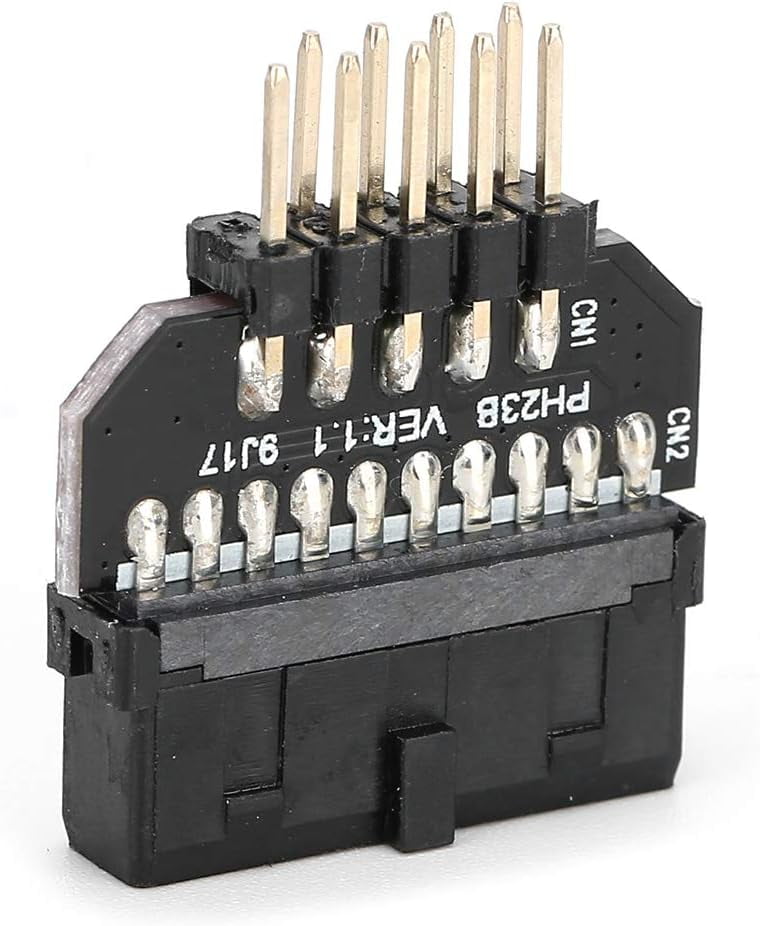 ZHAAGRJ Front Panel Plug Connector, Practical Motherboard Parts Plastic ...