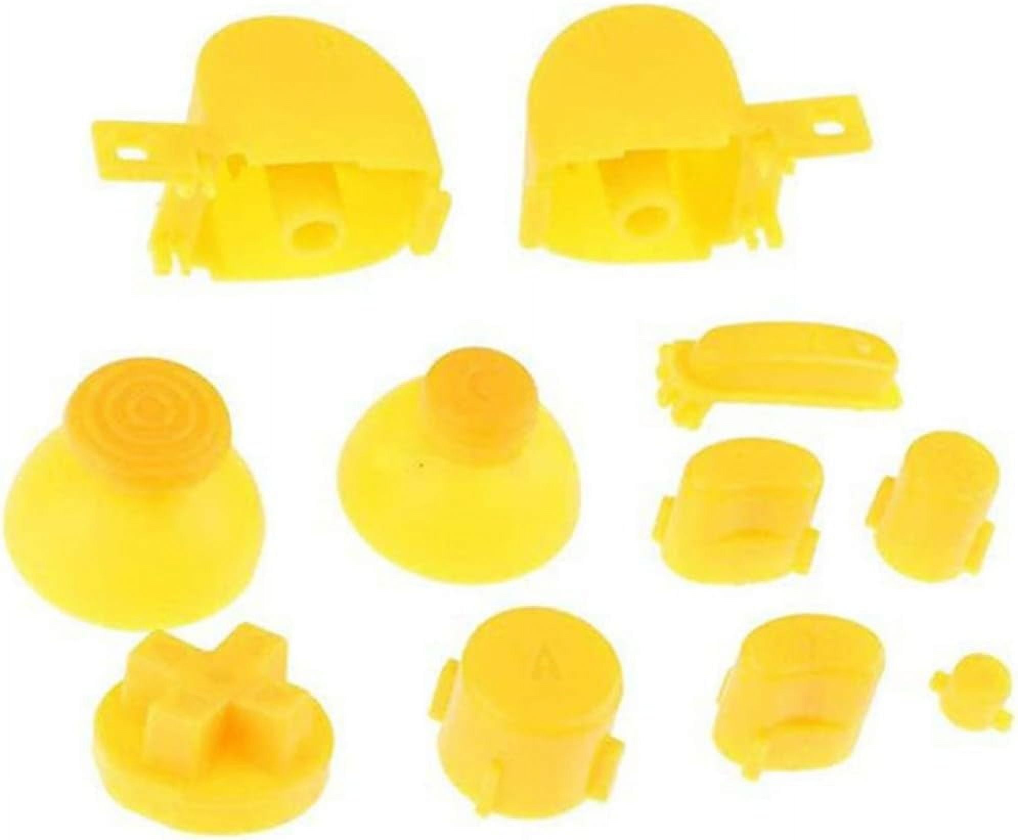 ZHAAGRJ Full Set L R ABXY Z Keypads Buttons Replacement for Gamecube ...