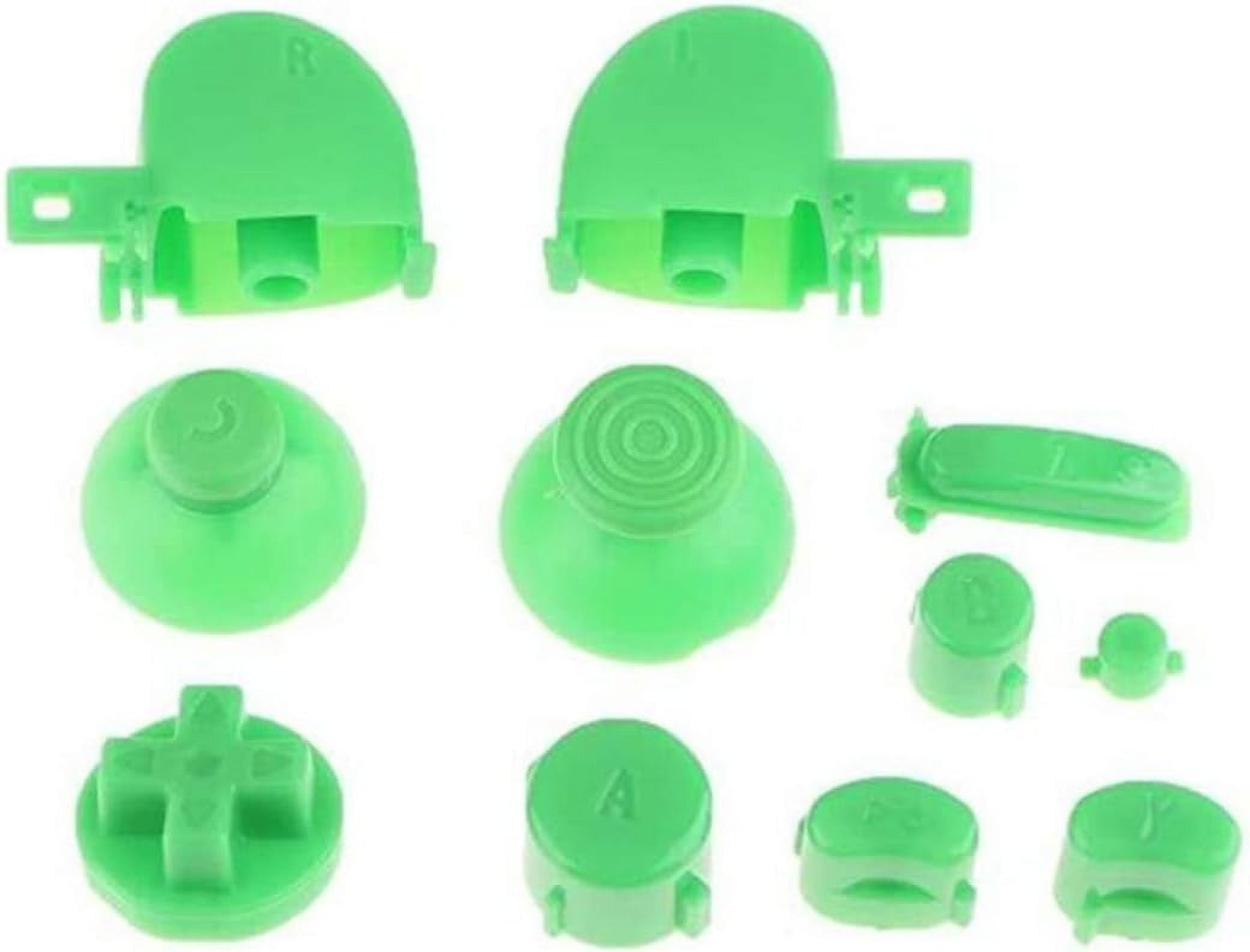 ZHAAGRJ Full Set L R ABXY Z Keypads Buttons Replacement for Gamecube ...