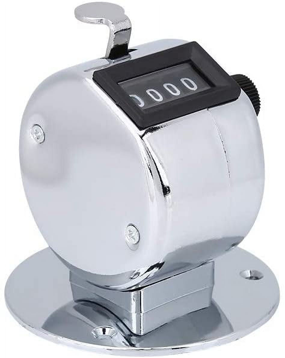 ZHAAGRJ Hand Tally Counters, 4 Digit Mechanical Palm Counter Handheld ...