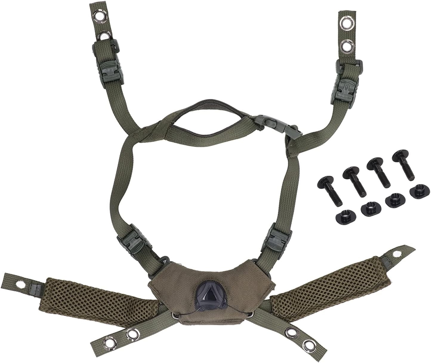 ZHAAGRJ Helmet Chin Strap, Adjustable Tactical Helmet Dial Suspension ...