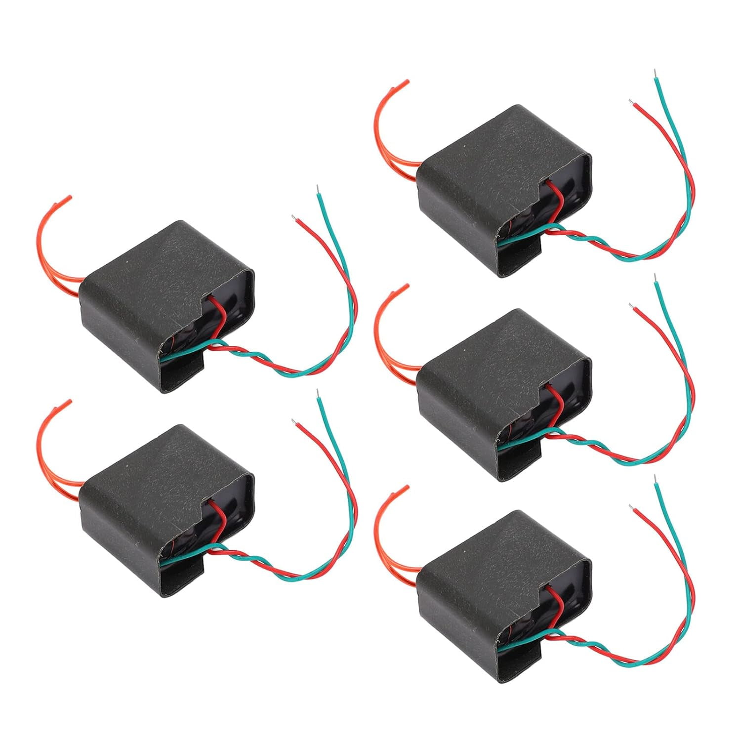 ZHAAGRJ High Voltage Generator, 5Pcs Black 3.7V‑6V to 200kV Boost Step Up Power Module ...
