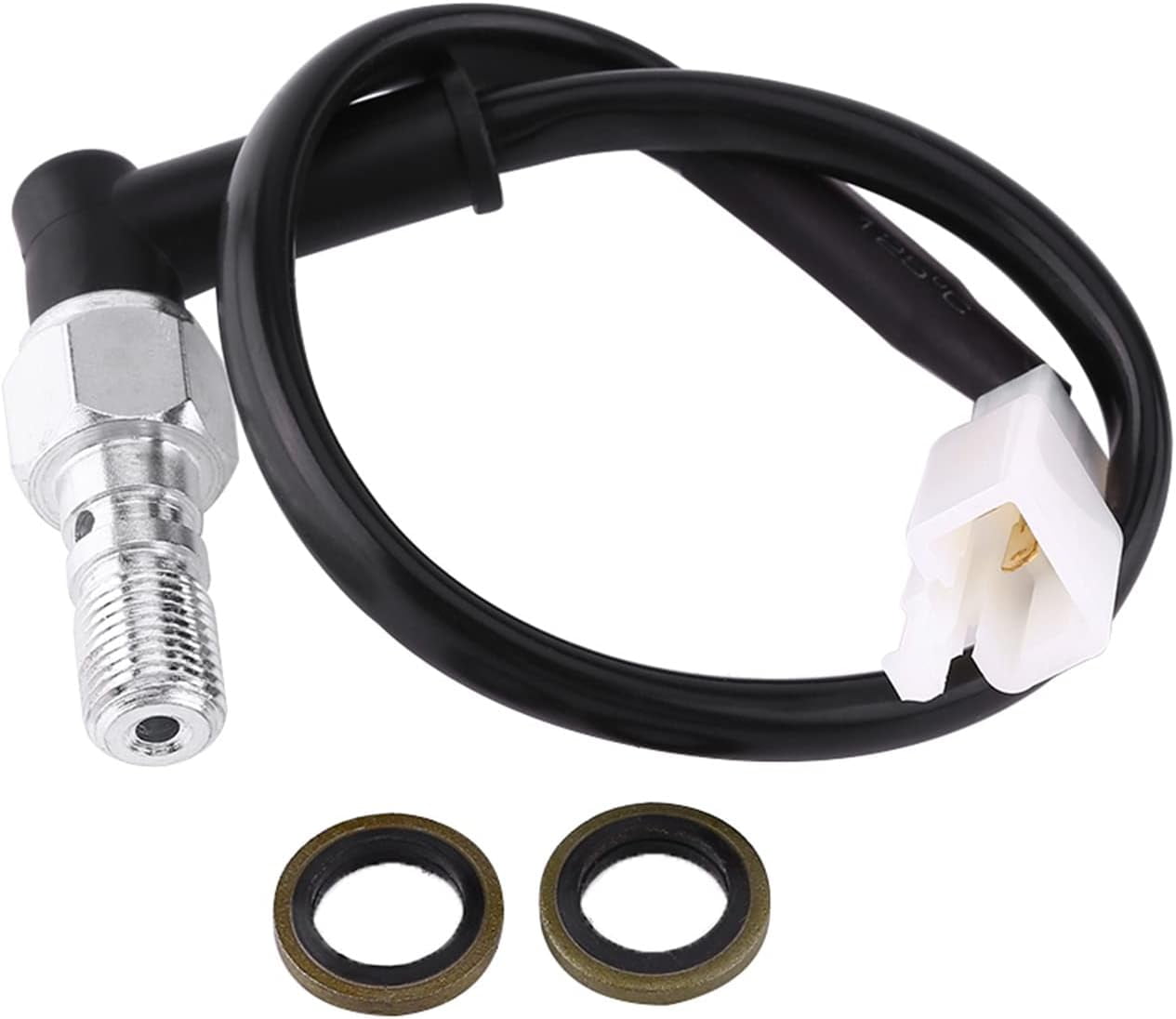 ZHAAGRJ Hydraulic Brake Light Switch, Universal Motorcycle Rear ...