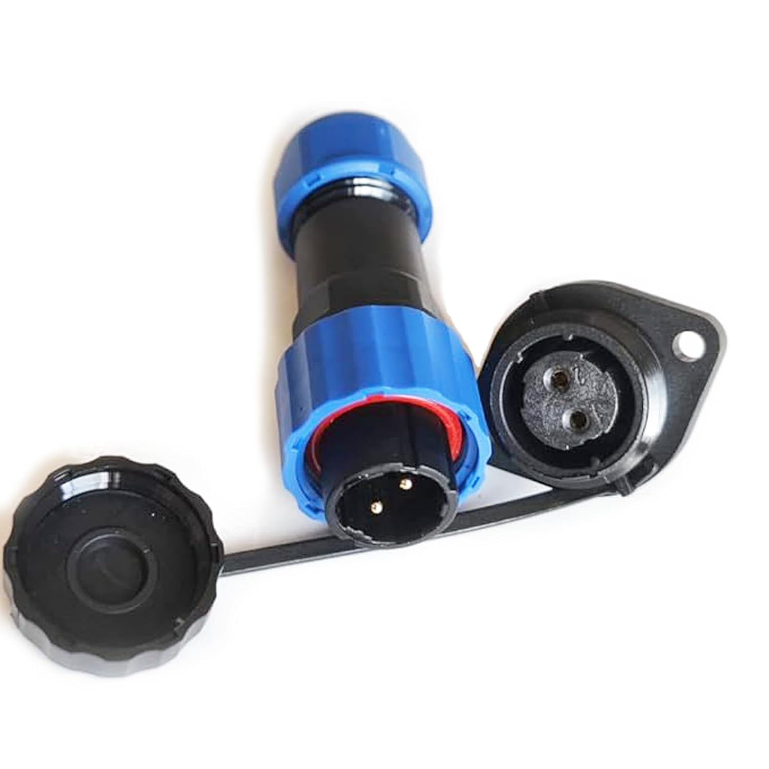 ZHAAGRJ IP68 Connector SP17 Series 2 pin Female Plug & Male Socket 2 ...