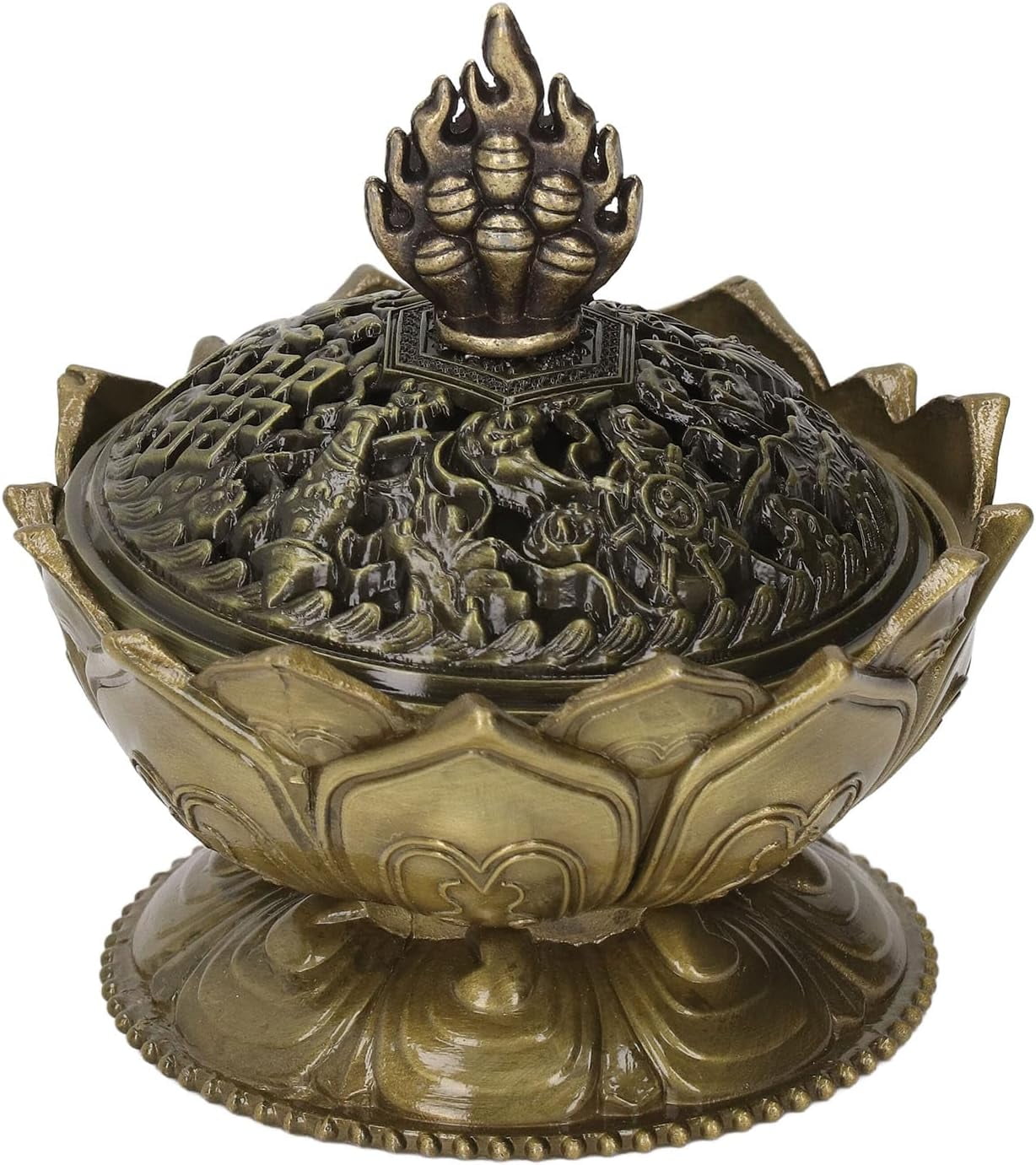 ZHAAGRJ Incense , Lotus Flower Vintage Incense Holder, for Stick and ...