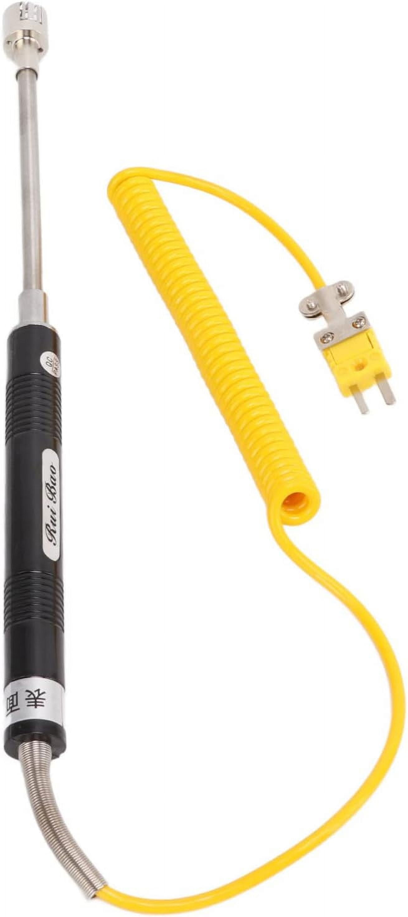 ZHAAGRJ K Type Thermocouple, Temperature Probe Thermocouple Heat Steel ...