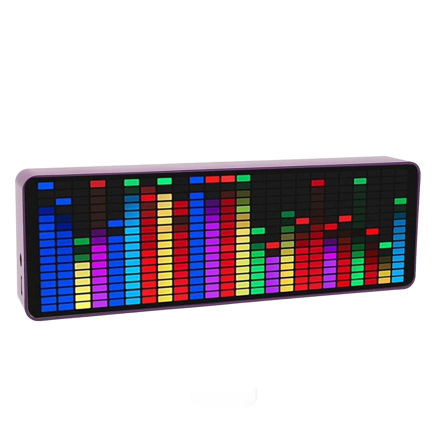 ZHAAGRJ LED Music Spectrum Display, 16x24 384 RGB LED Display Audio ...