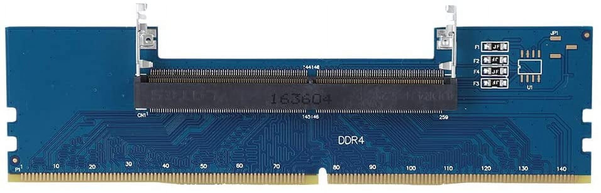 ZHAAGRJ Laptop DDR4 RAM Adapter Card DDR4 SO DIMM to DIMM Memory RAM 4 ...