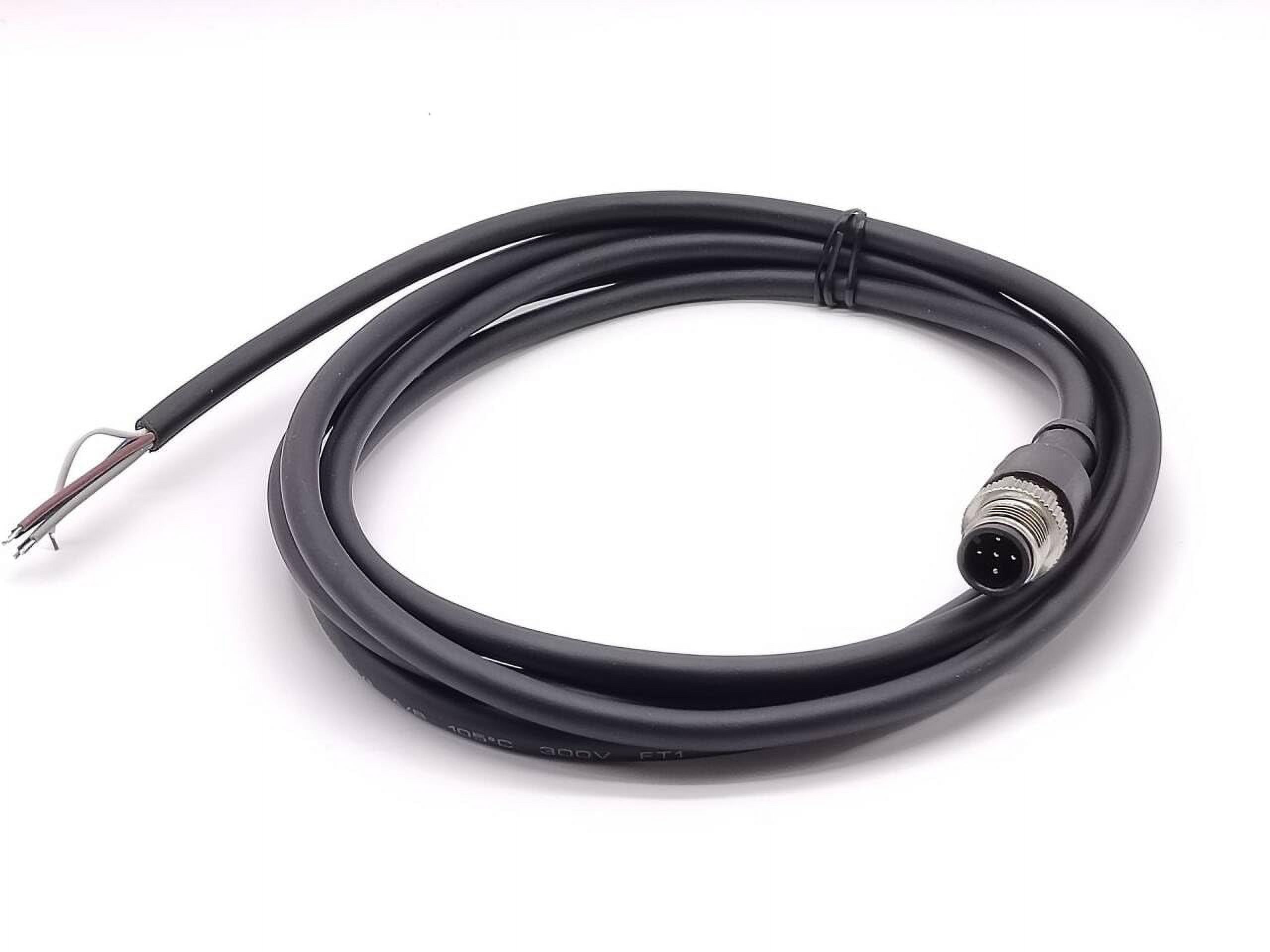 ZHAAGRJ M12 Connector A Code Single Male Head Straight Aviation Plug ...