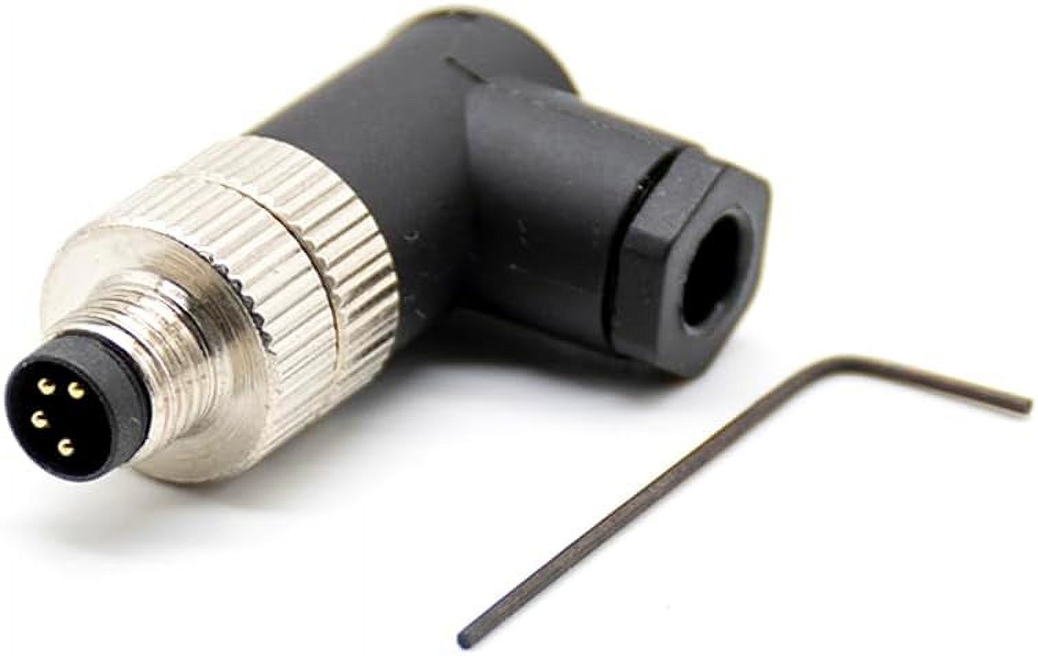 ZHAAGRJ M8 Field Wireable Connector Plug, Field Assembly M8 Connector A ...