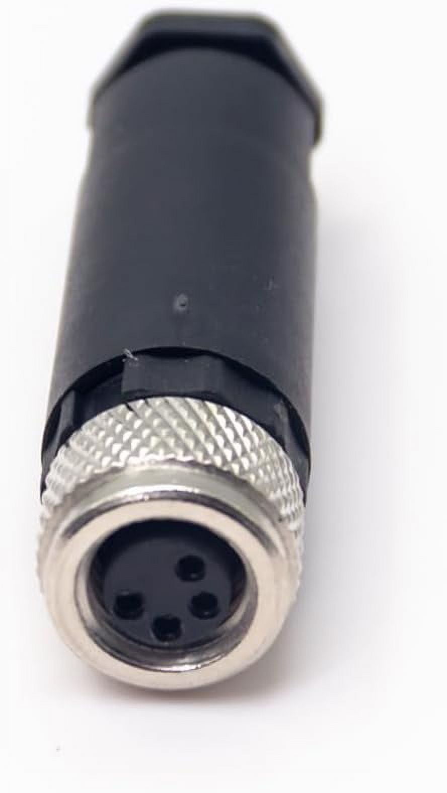 ZHAAGRJ M8 Field Wireable Connector Plug, Field Assembly M8 Connector A ...