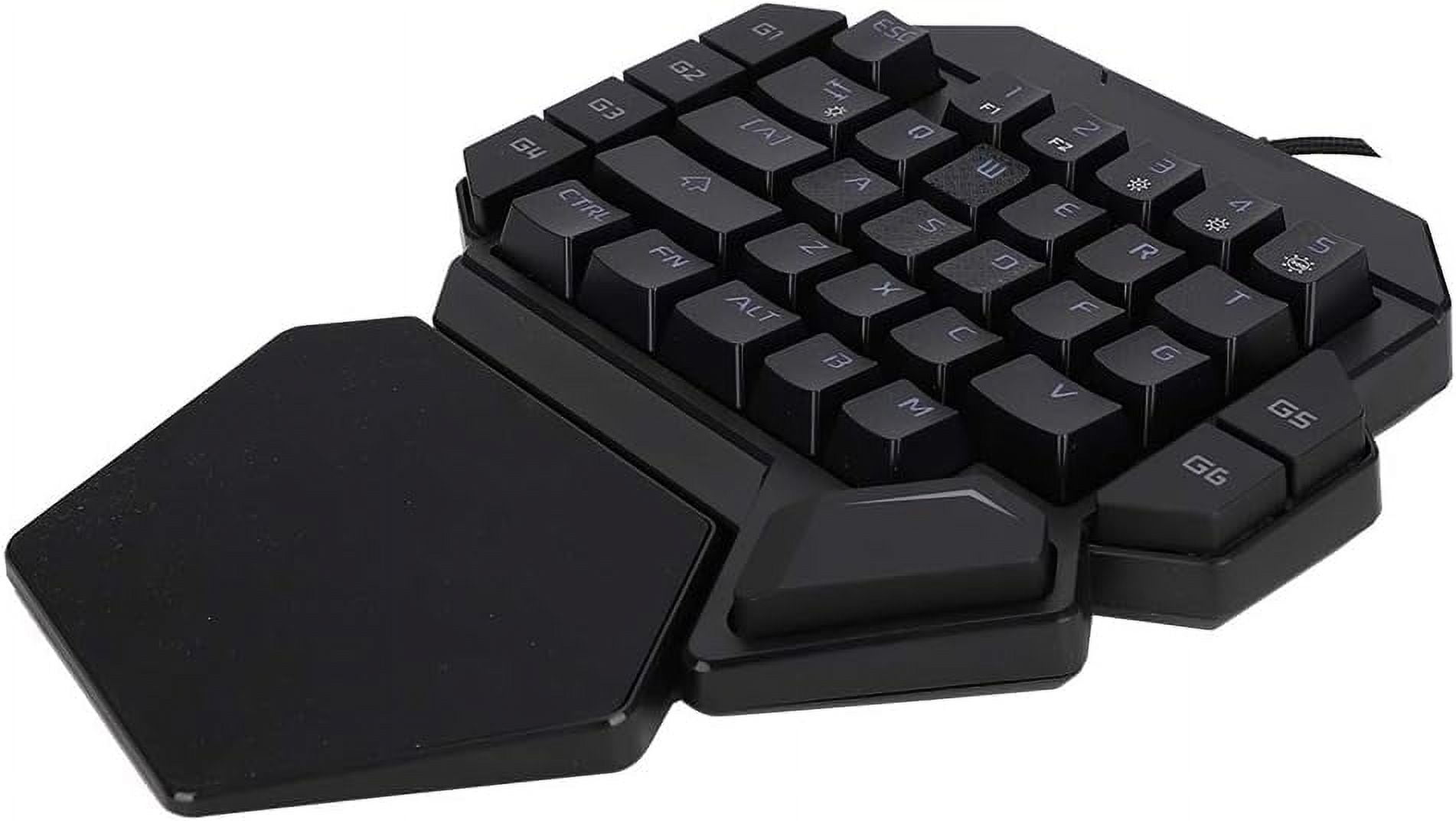 ZHAAGRJ Mechanical Keyboard, Computer Keyboards Onehanded Keyboard RGB ...