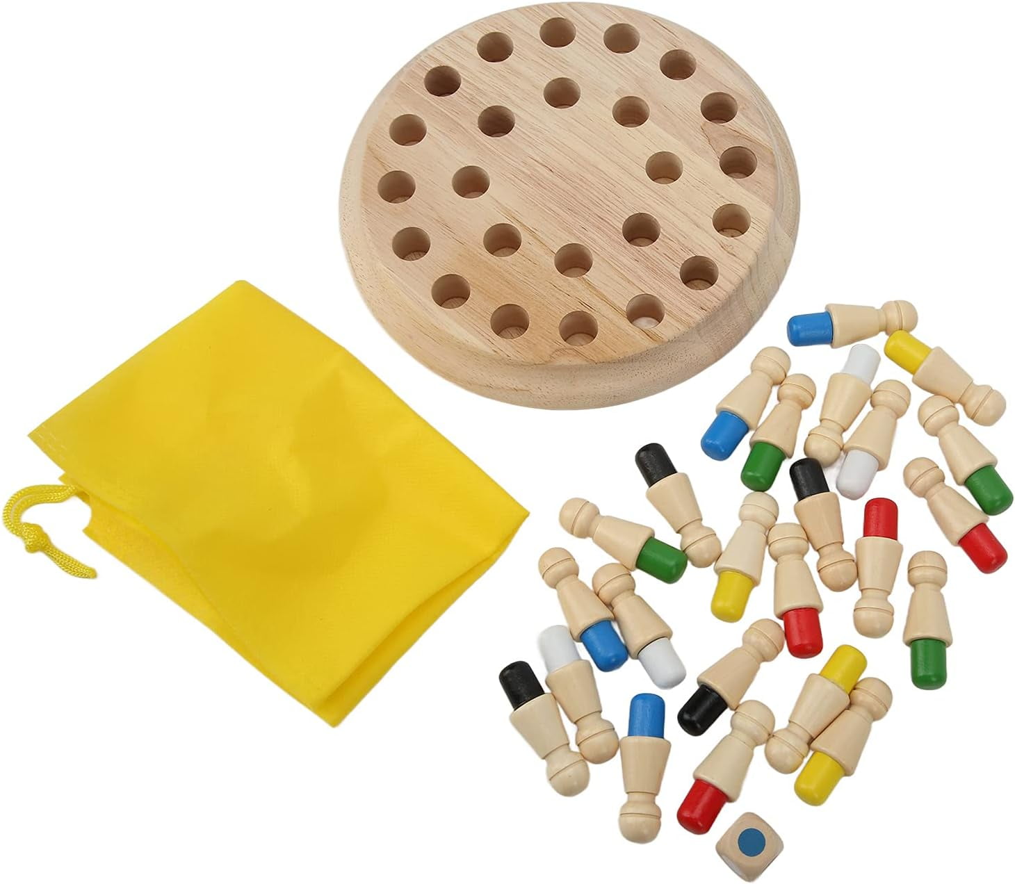 ZHAAGRJ Memory Match Kid Wooden Stick Chess Game Wooden Memory ...