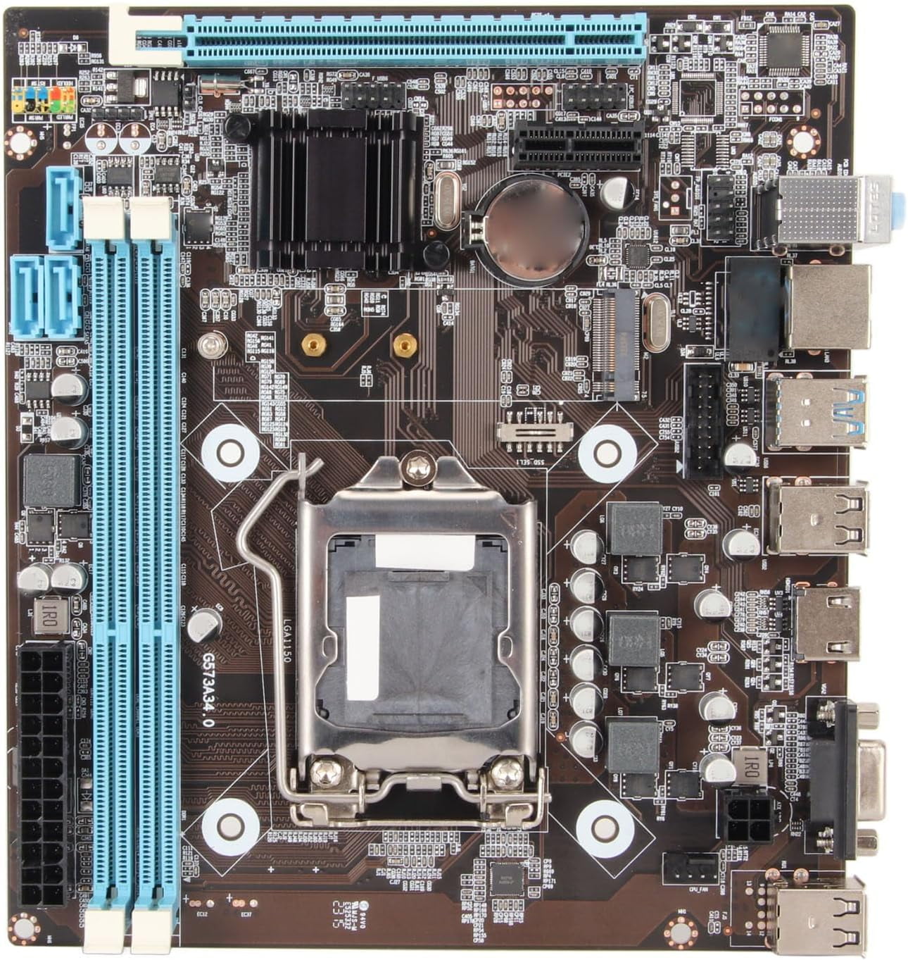 ZHAAGRJ Micro ATX Gaming Motherboard, Channel DDR3 Desktop Computer ...