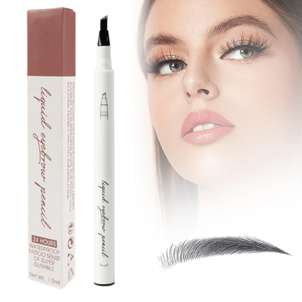 ZHAAGRJ Microblading Eyebrow Pencil, 2025 New 4-head Split Waterproof ...