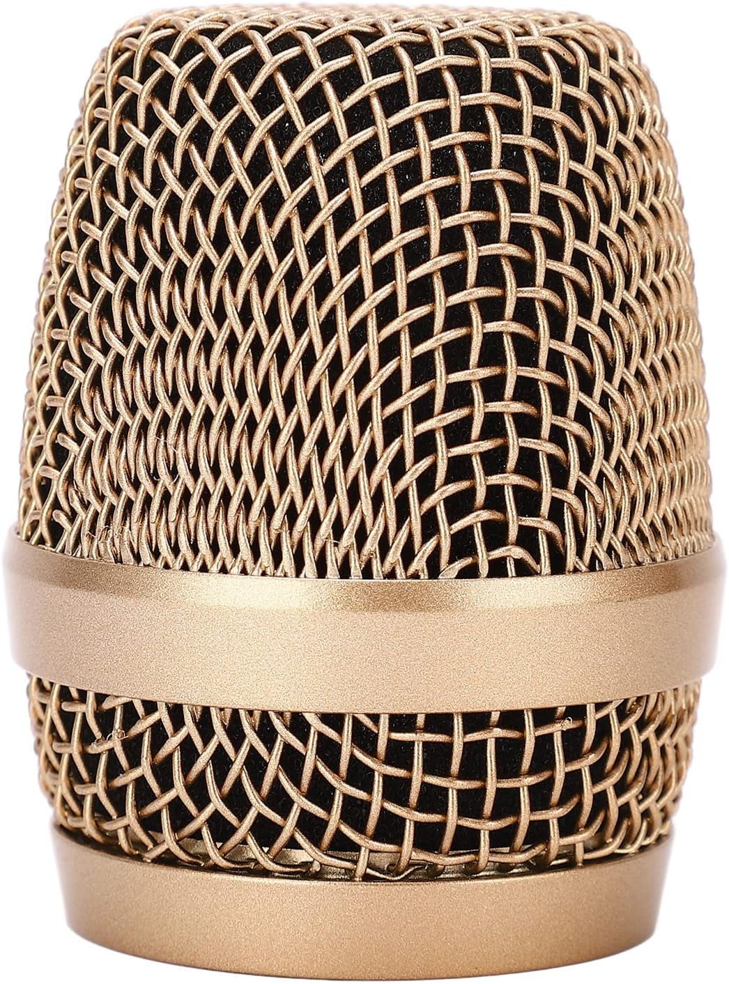 ZHAAGRJ Microphone Grille Head, Grille Mic Replacement Head Steel Mesh ...